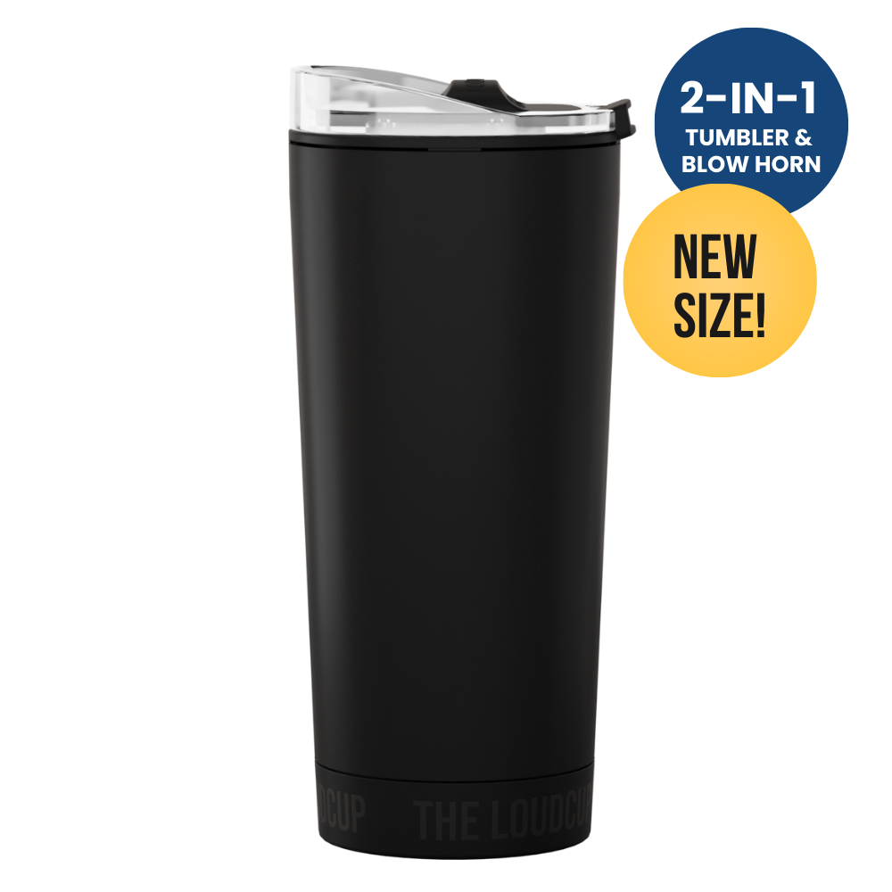 Jet Black LoudCup 16oz – The LoudCup Company