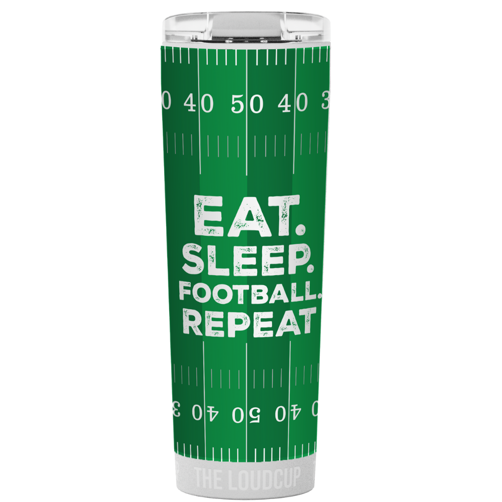 The LoudCup - Eat. Sleep. Football. Repeat – The LoudCup Company