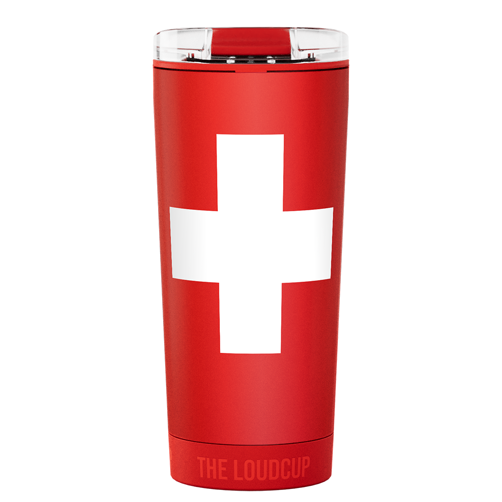 Switzerland Flag 16oz – The LoudCup Company